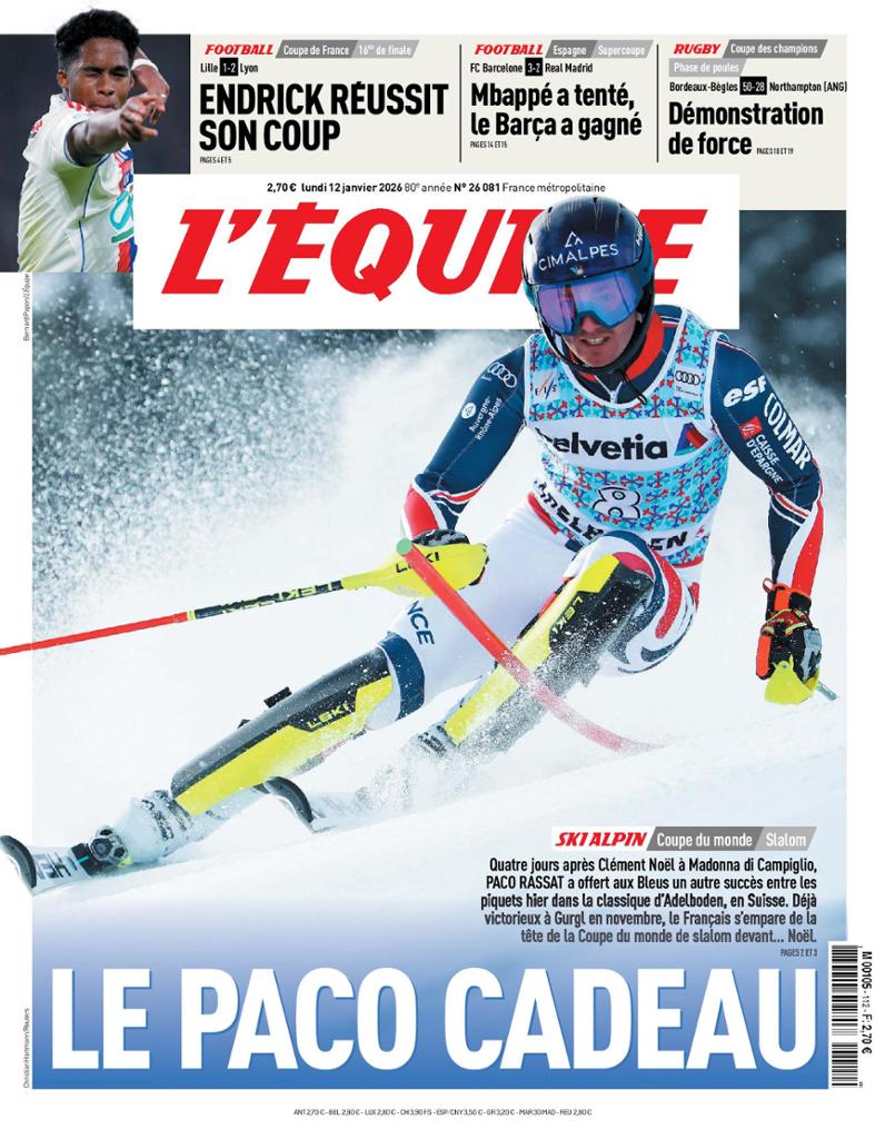 L'Équipe - L'actualité du sport en continu.